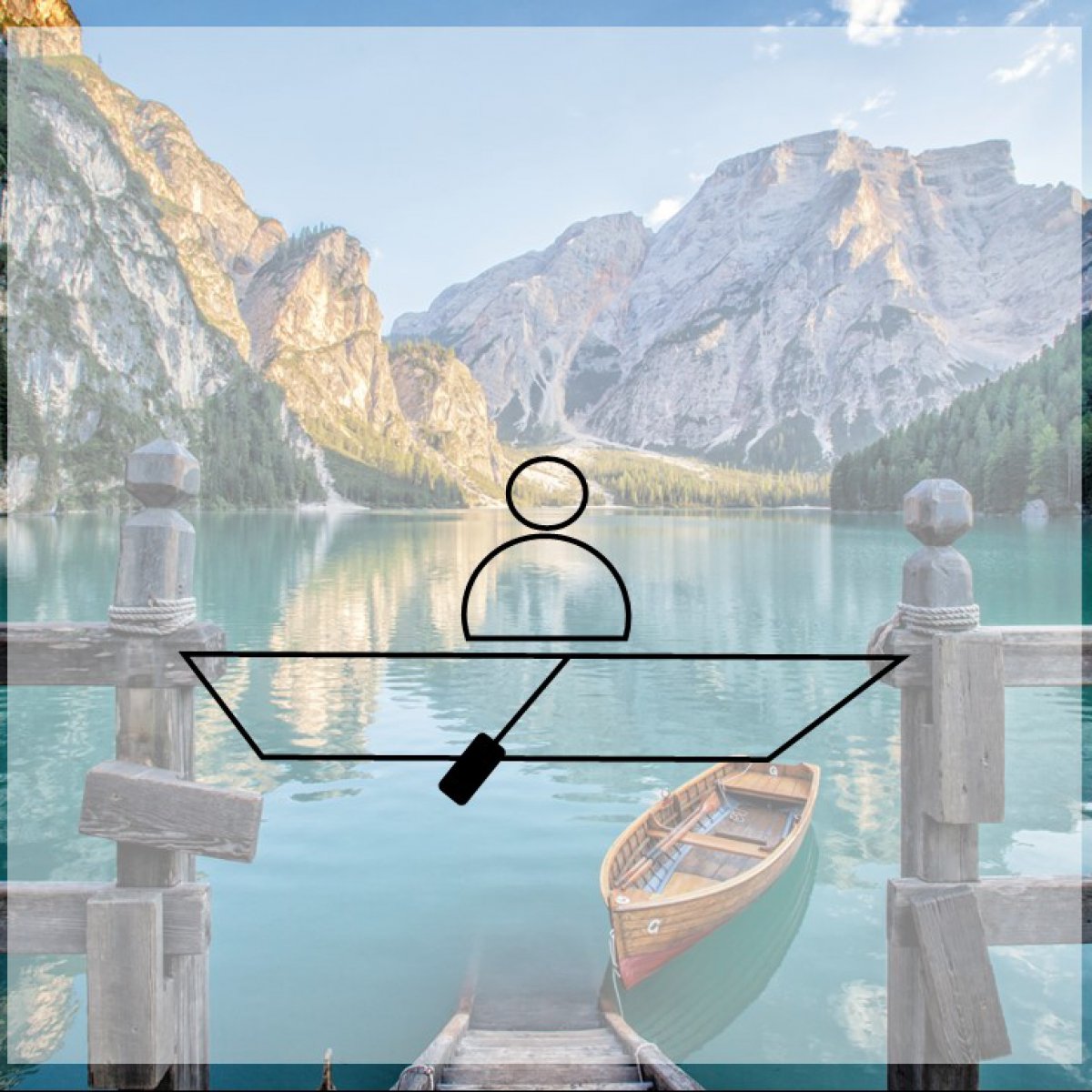 la palafitta @ Lago di Braies | boat rental & shooting location